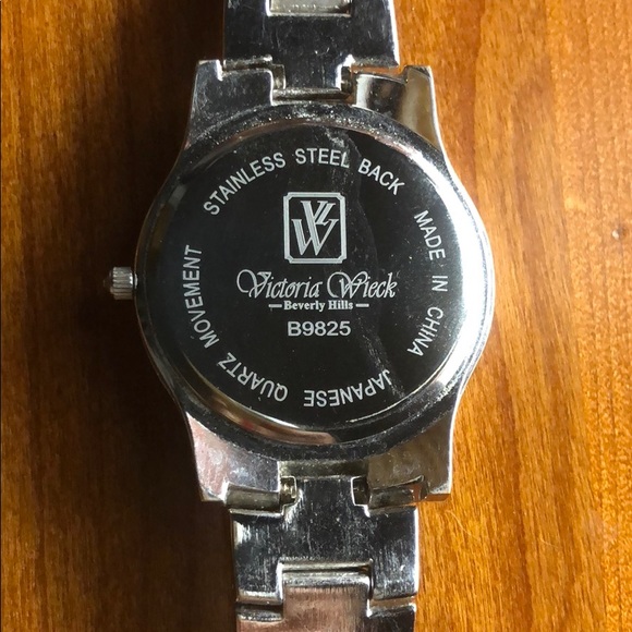Stainless | Accessories | Victoria W Ladies Watch With Swarovski ...